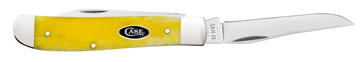 Case® | Smooth Yellow Bone Mini Trapper Knife – caseknives.com