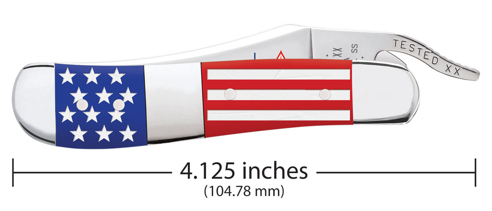 Case® | Scouting America™ Embellished Smooth Red and Blue Synthetic ...