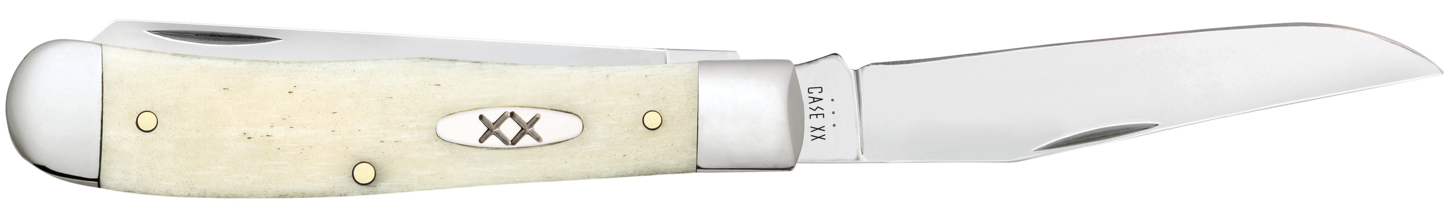 Case® | Smooth Natural Bone Trapper Knife – caseknives.com
