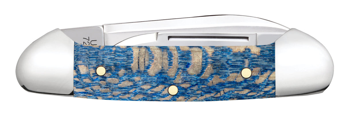 Case® | Smooth Blue Sycamore Wood Baby Butterbean – caseknives.com