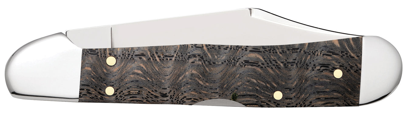 Case® | Smooth Black Curly Oak Wood Mini CopperLock® – caseknives.com