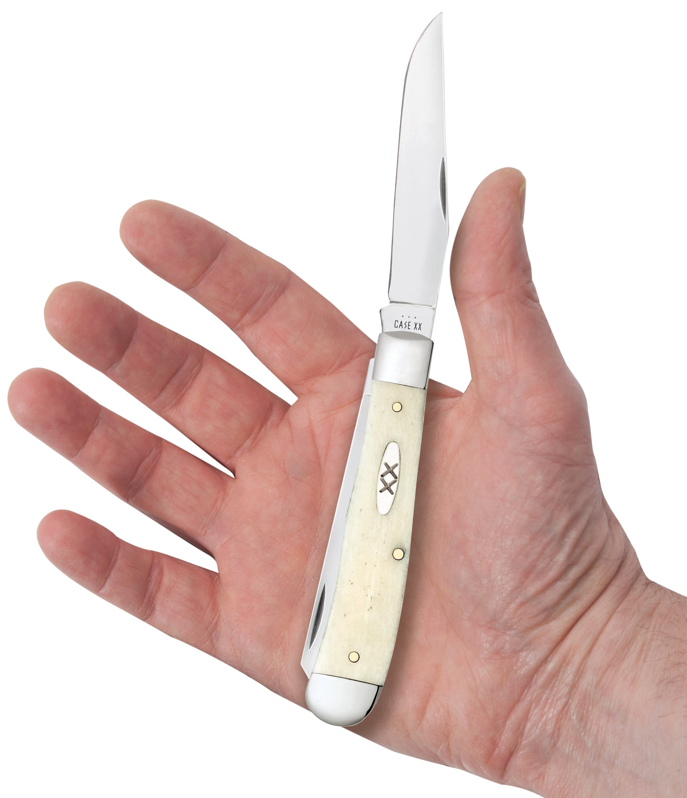 Case® | Smooth Natural Bone Trapper Knife – caseknives.com