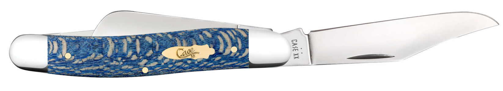 Case® | Smooth Blue Sycamore Wood Stockman – caseknives.com