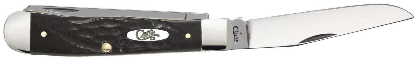 Case® | Rough Black® Synthetic Trapper Knife – caseknives.com